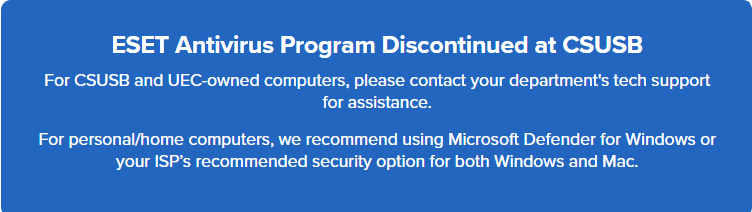 Student Software | Information Technology Services | CSUSB